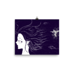 Chasing The Stars Wall Art Print Poster - IAMGONEGIRL DESIGNS